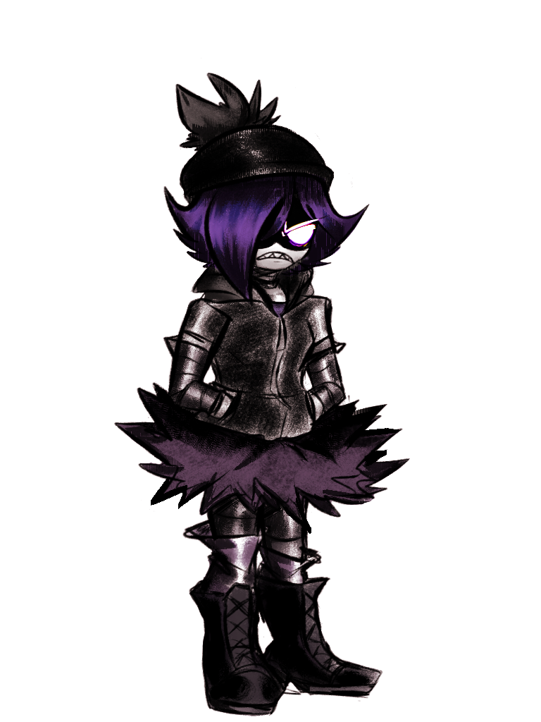 Why is uzi angry⁉😞 - ibisPaint