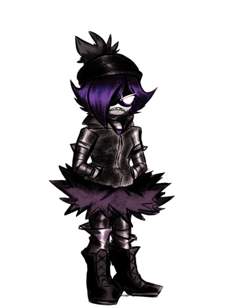 Why is uzi angry⁉😞 - ibisPaint