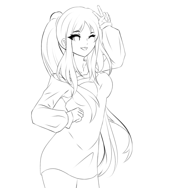 Nikky Dyan colaboración - ibisPaint