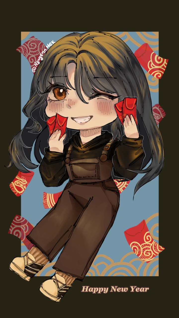 Lì xì thoaii - ibisPaint