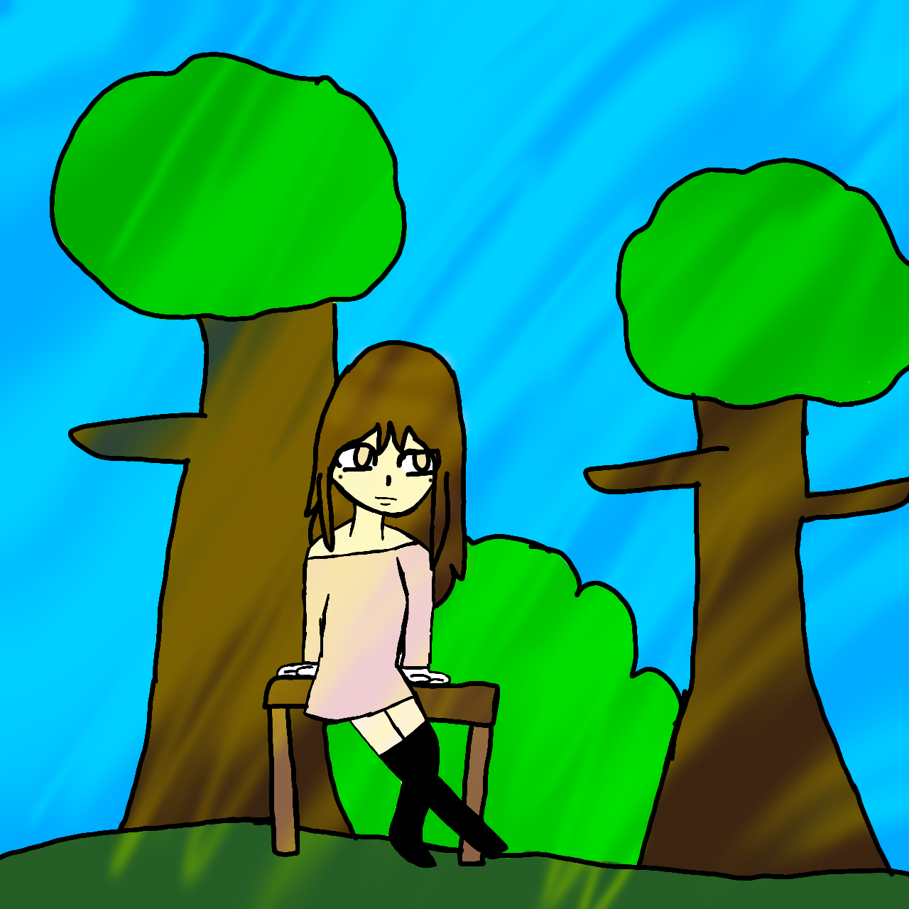 bright day for arian - ibisPaint