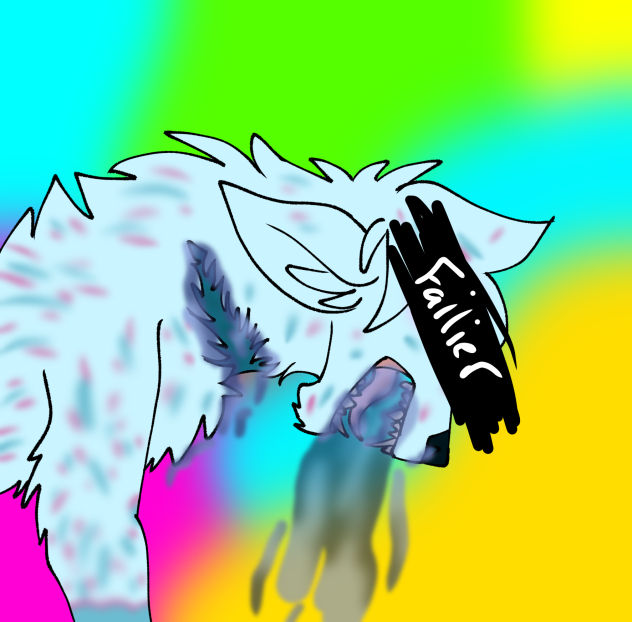 Failed of a dog(TW) Eye strain - ibisPaint