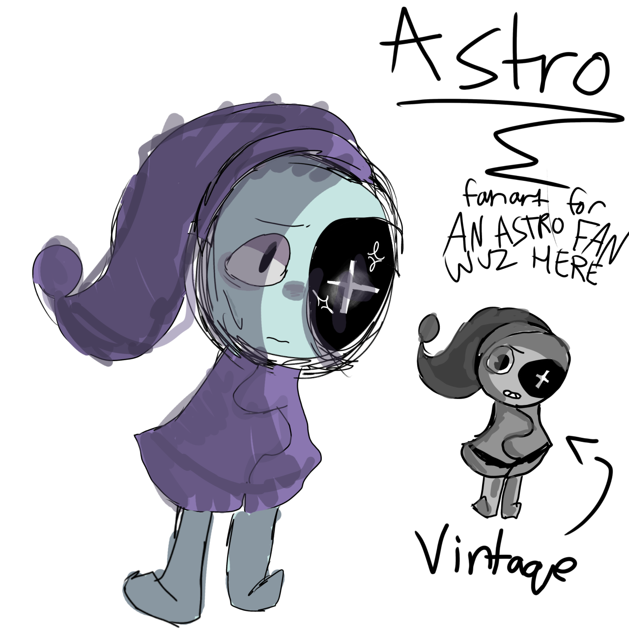 Astro Fanart for AN ASTRO FAN WUZ HERE - ibisPaint