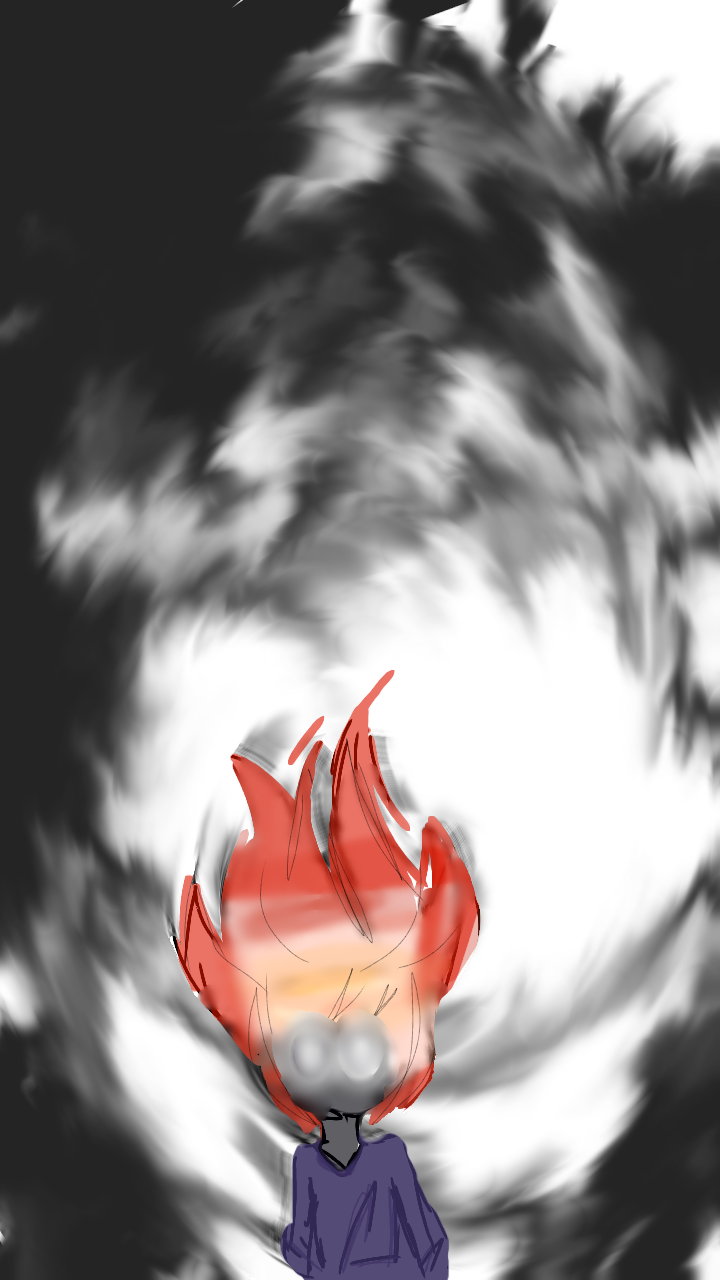 fire elemental girl - ibisPaint