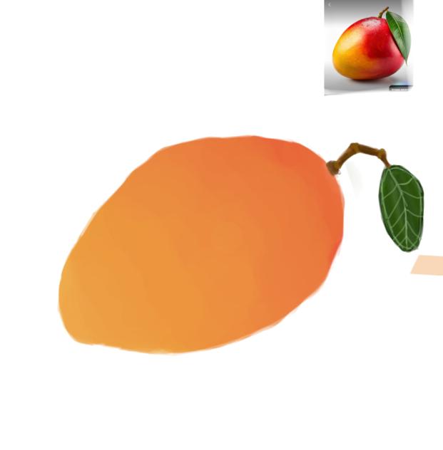 a badly drawn mango - ibisPaint