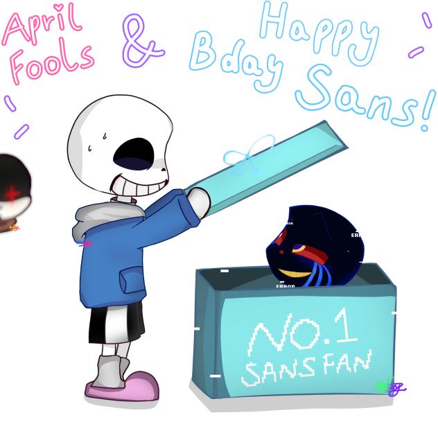 Happy Bday Sans! - ibisPaint