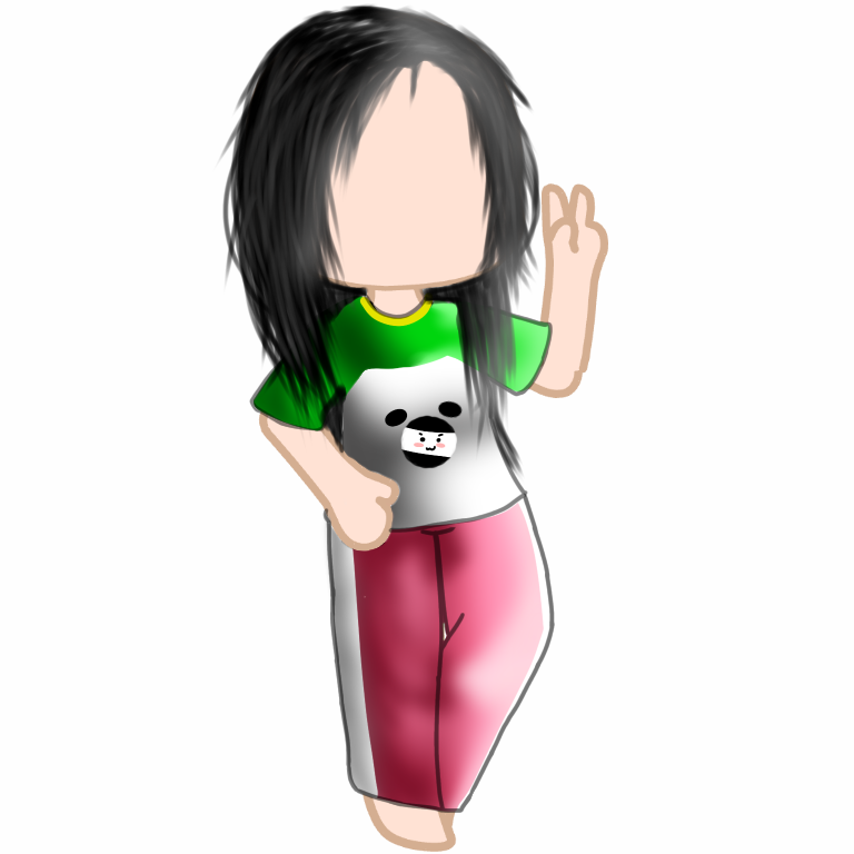 Drawing my self in real life - ibisPaint