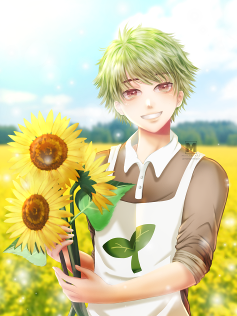 Herb Cookie with yellow - ibisPaint