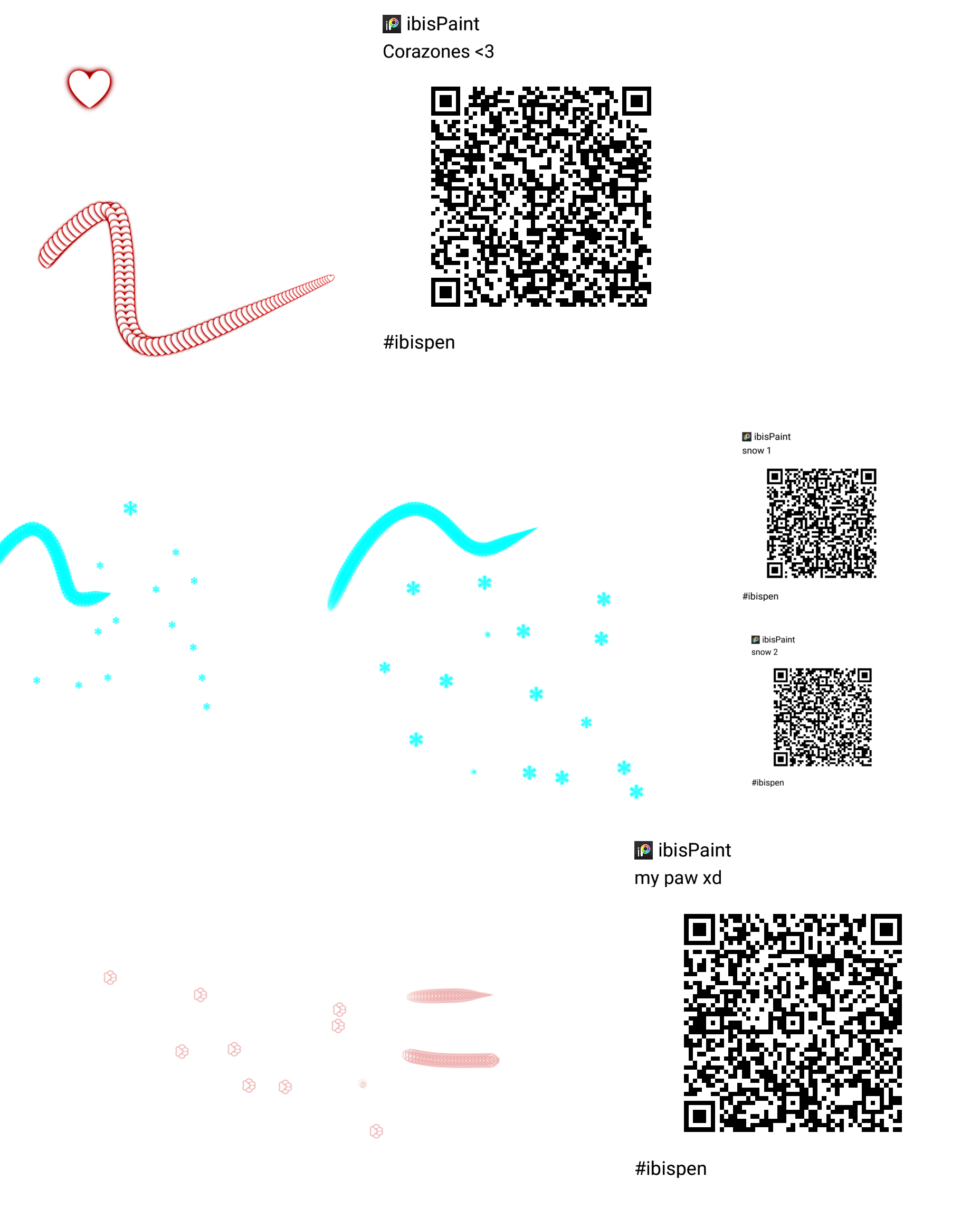 cute brushes!! - ibisPaint