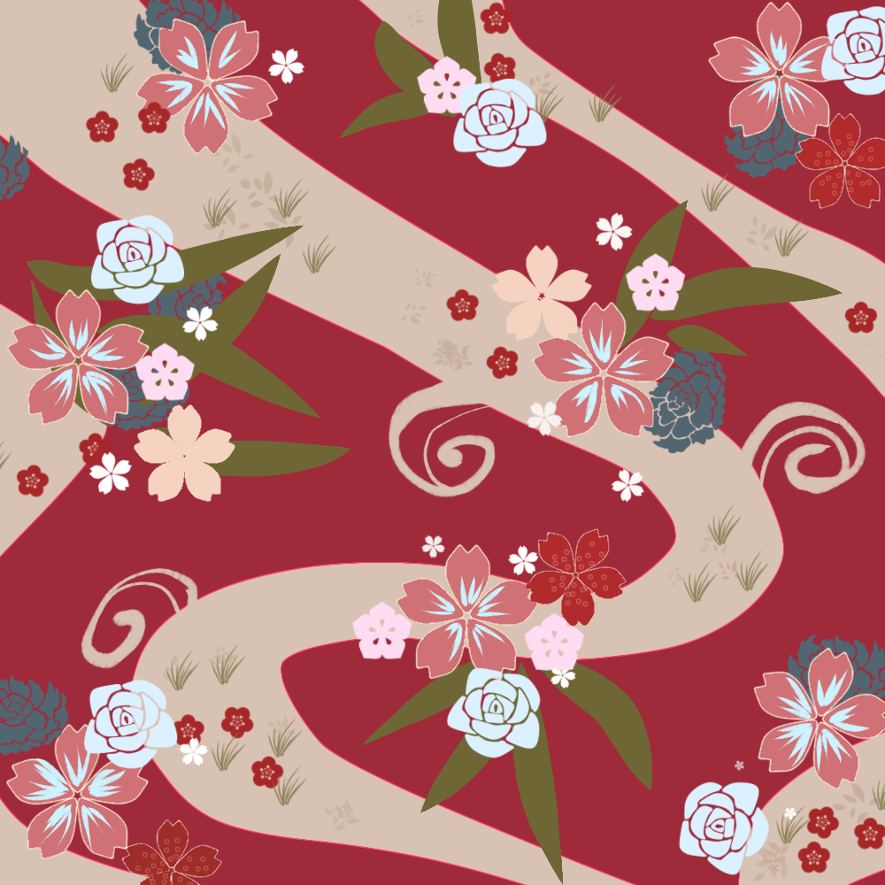 japanese traditional pattern - ibisPaint