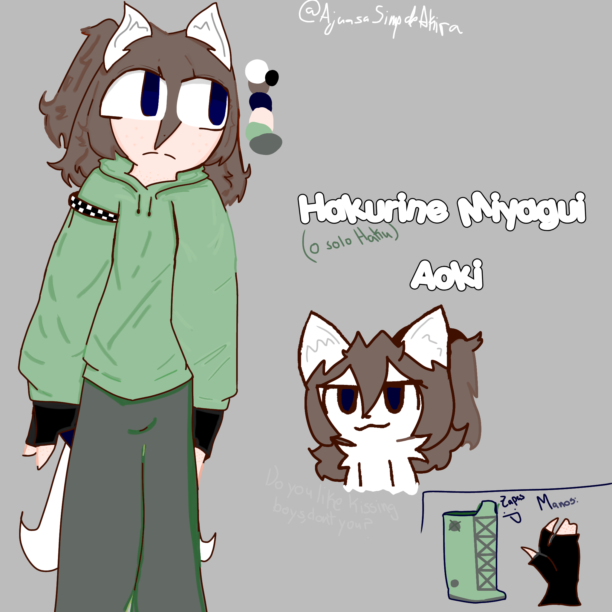 Haku redesing ref - ibisPaint