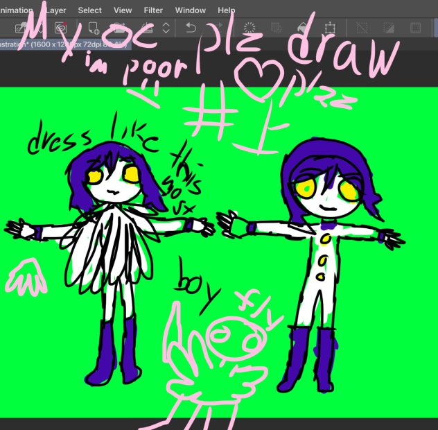 Draw my oc - ibisPaint