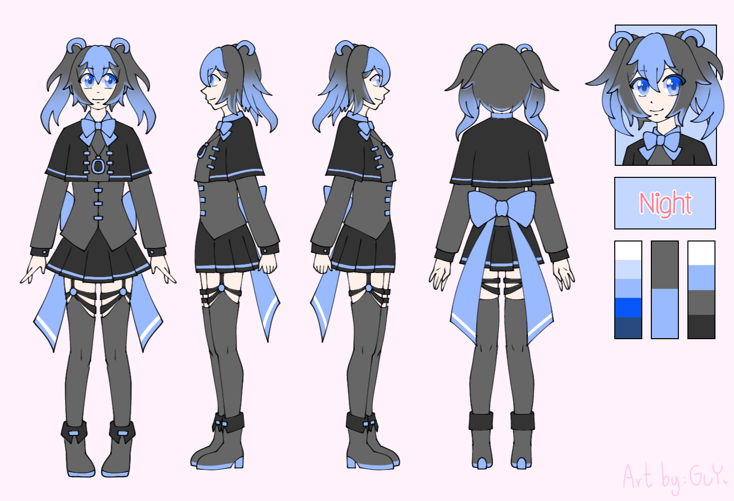 《Charsheet_Night》 - ibisPaint