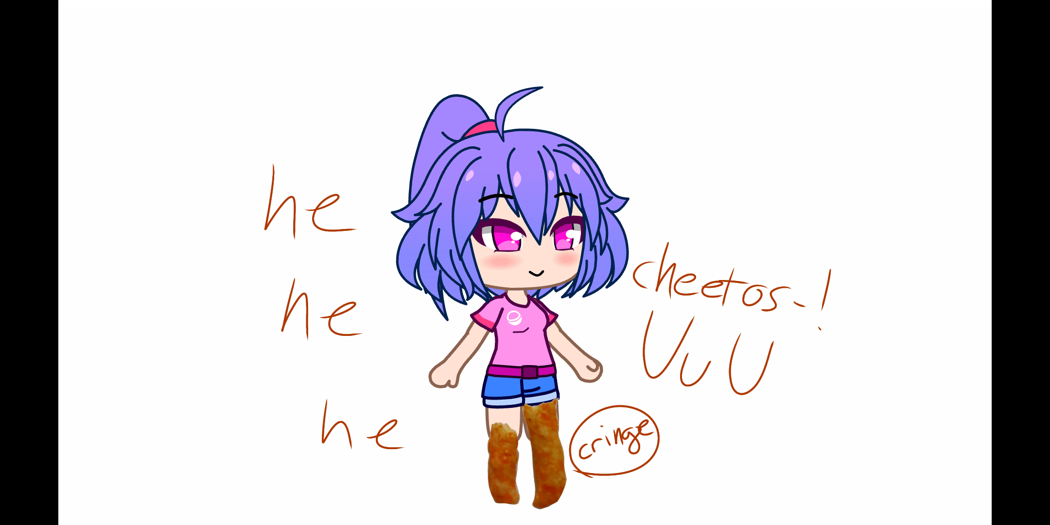 gacha cheeto legs - ibisPaint