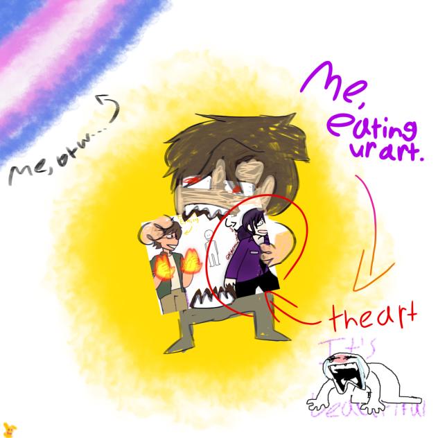 POV I eat ur art - ibisPaint