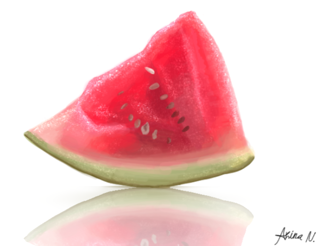 Watermelon Slice - ibisPaint