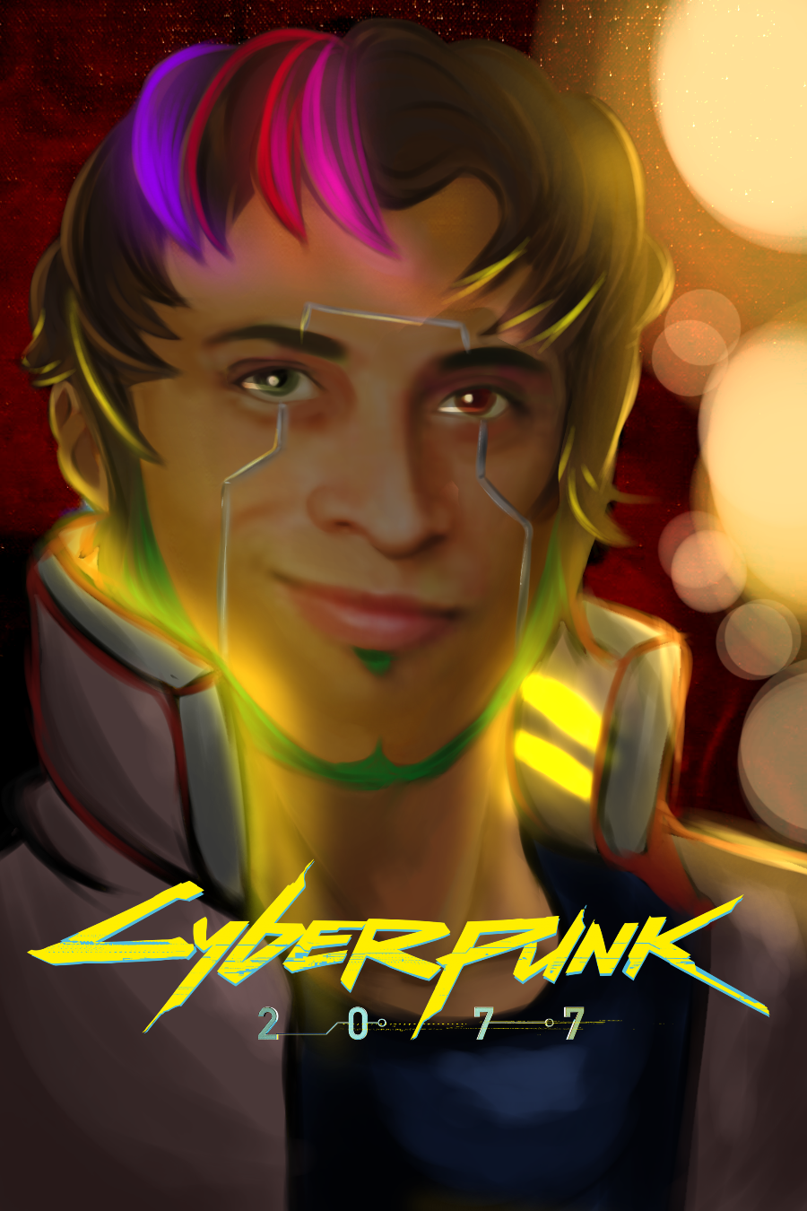 cyberpunk de cardo - ibisPaint