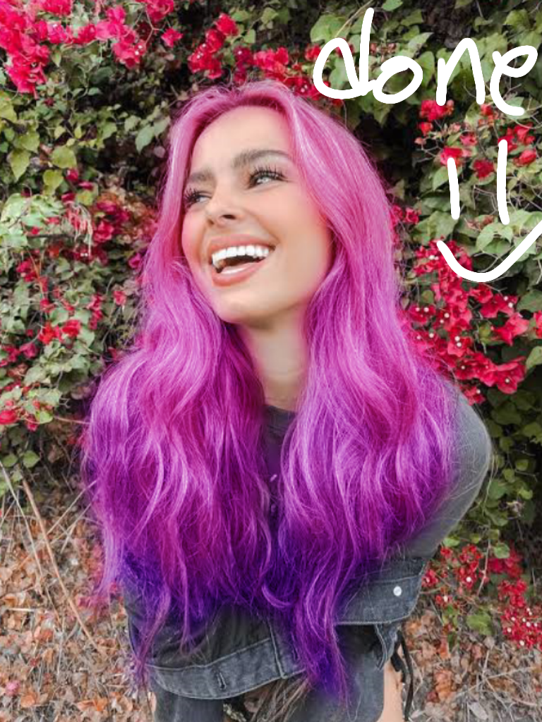 coloring hair of addison - ibisPaint