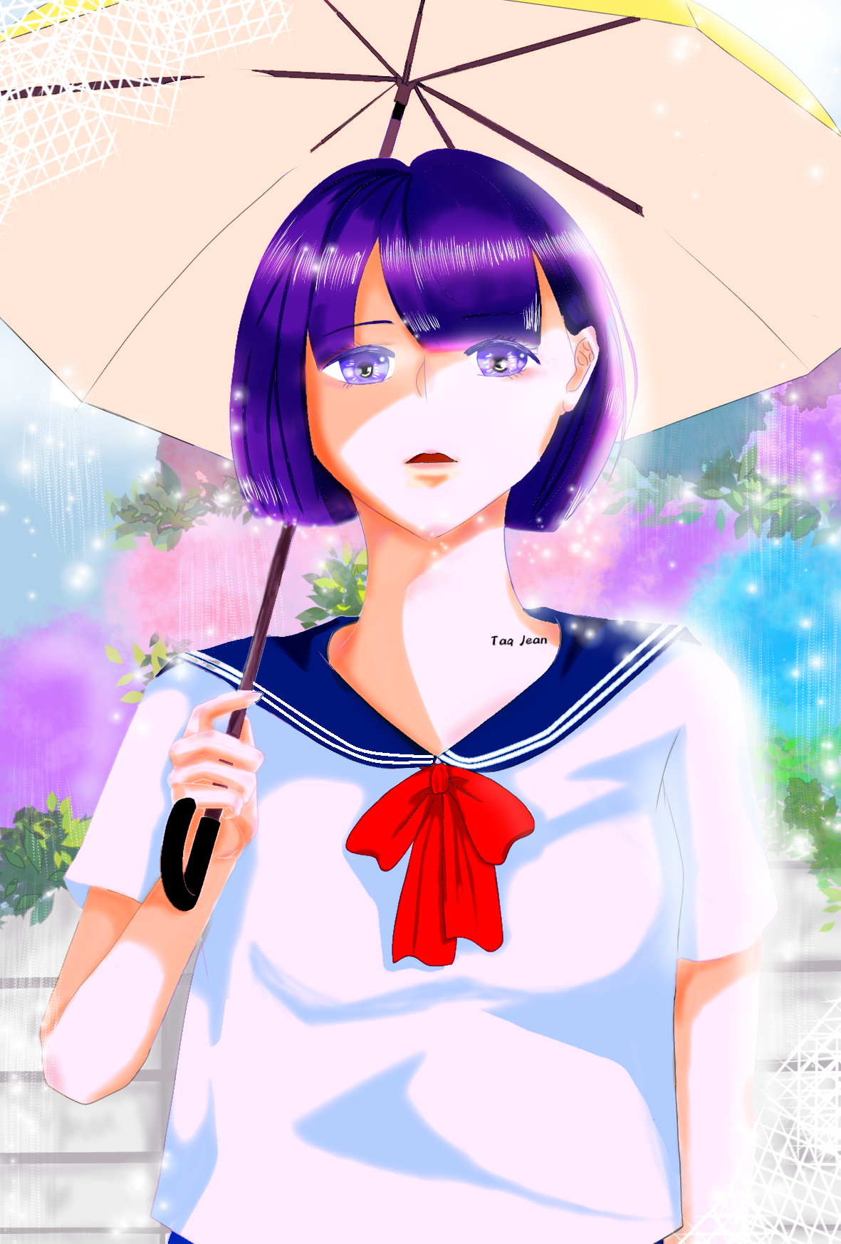 Raining - ibisPaint