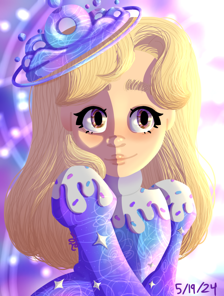 Galaxy Donut Princess - ibisPaint
