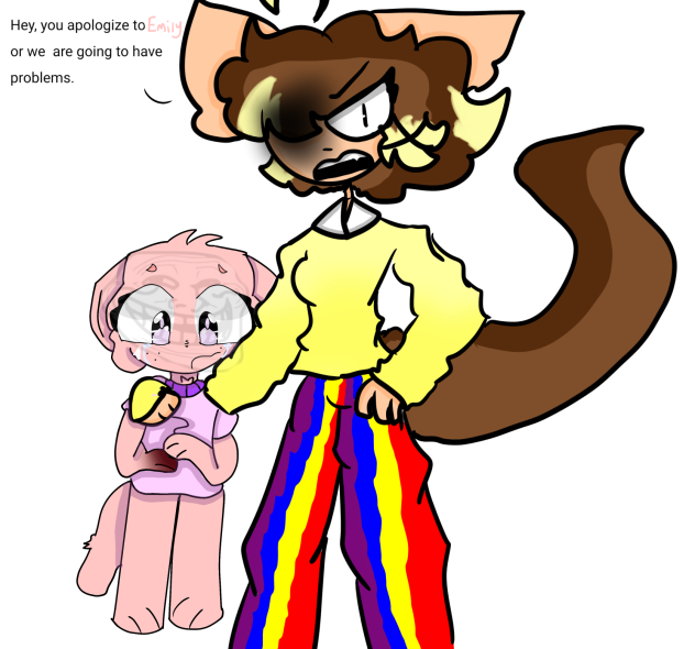 A normal collab - ibisPaint