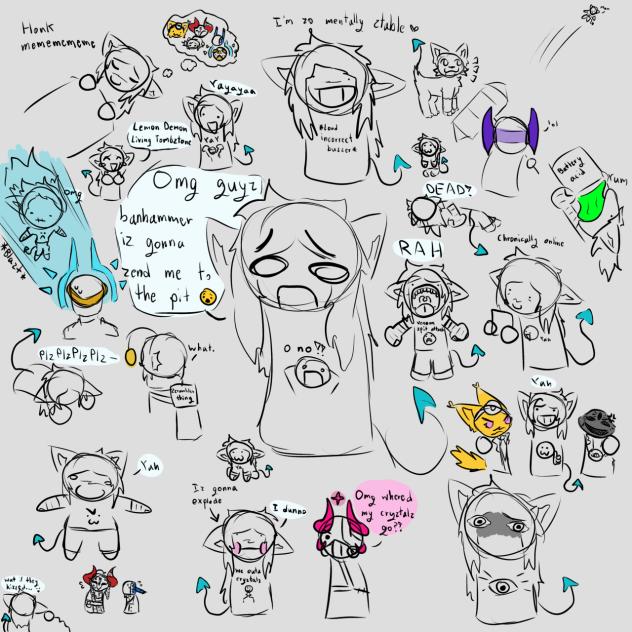 Random perzona doodlez - ibisPaint