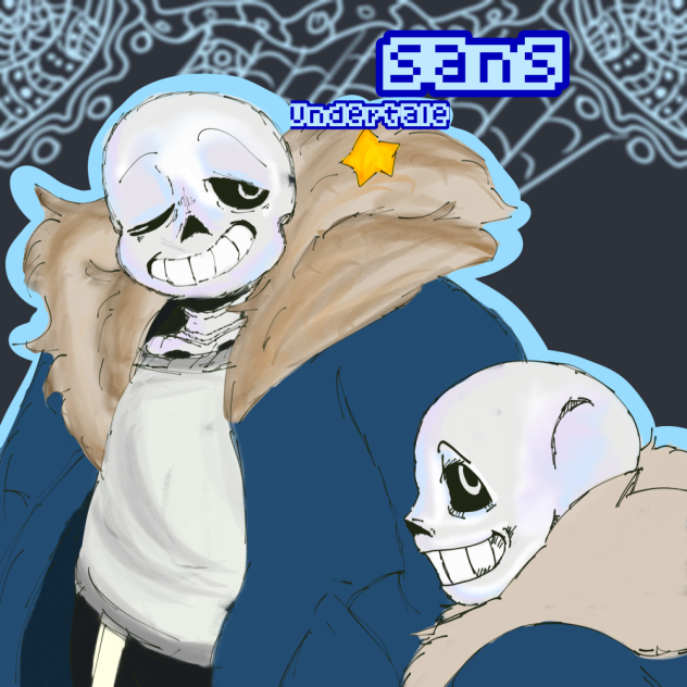Sans (undertale) - ibisPaint