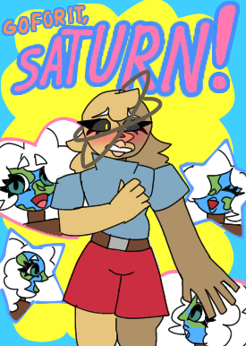 Go for it Saturn! - ibisPaint