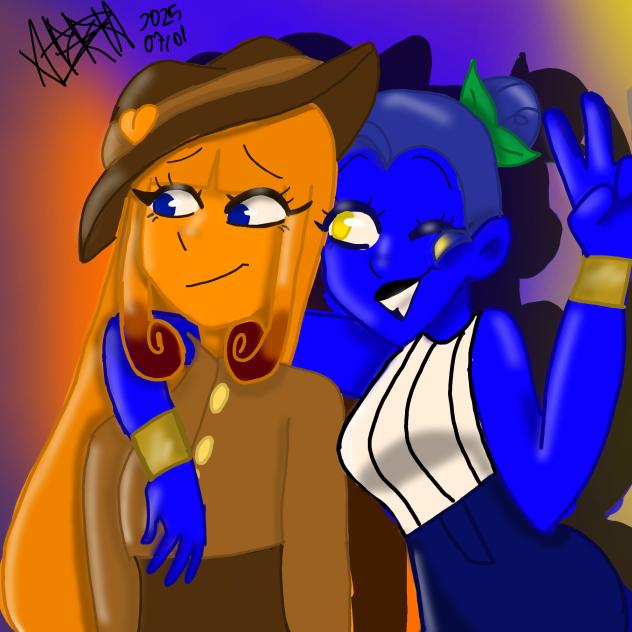 Zulmi e Pessy - ibisPaint
