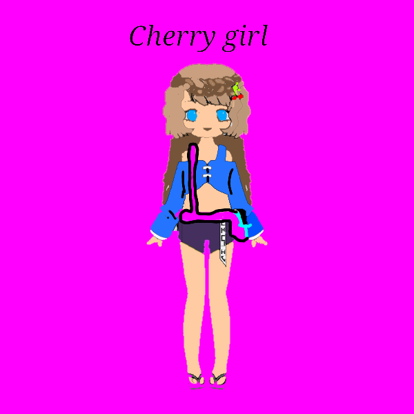 Cherry Girl - ibisPaint