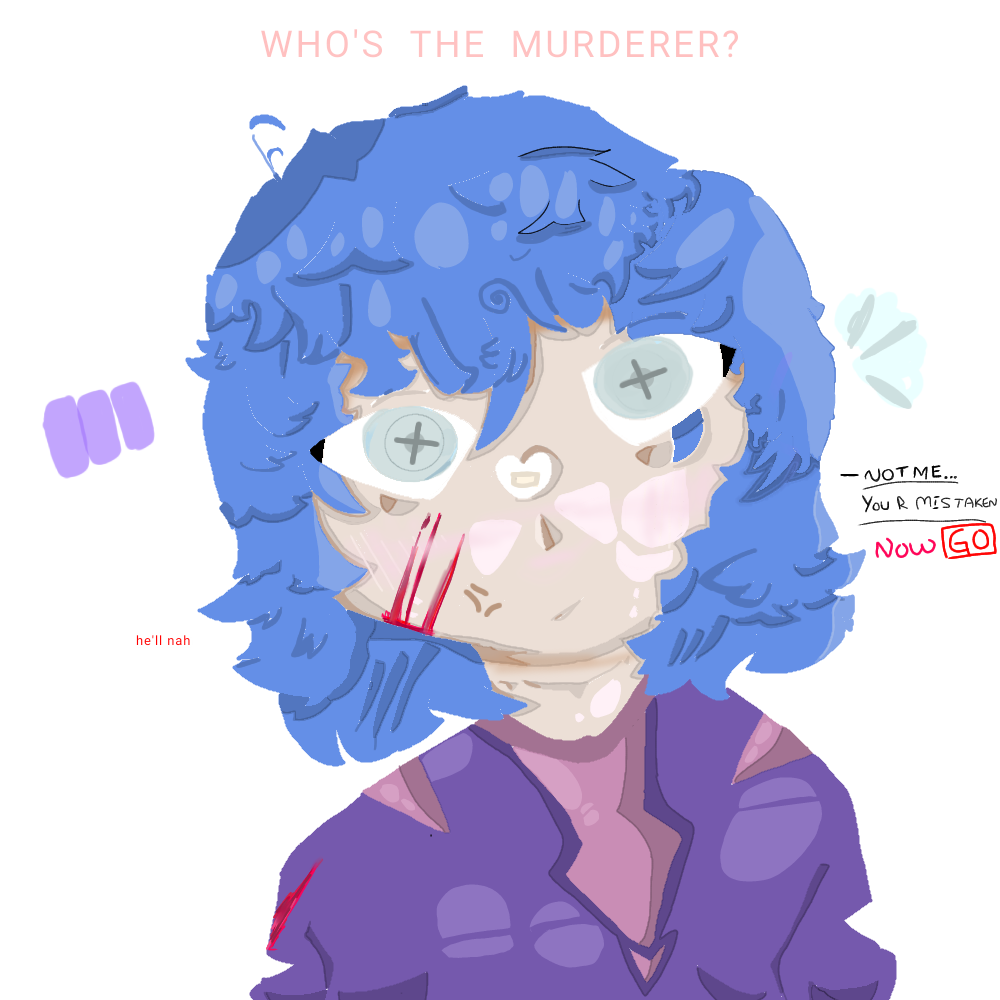 MURDERER Without outlines - ibisPaint