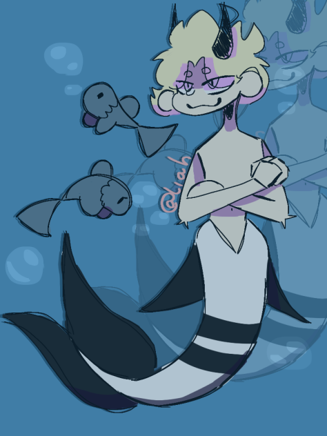 Mermaid Demon - ibisPaint