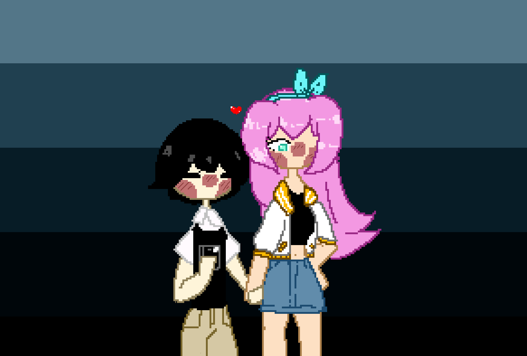 SunBurn, OMORI - ibisPaint