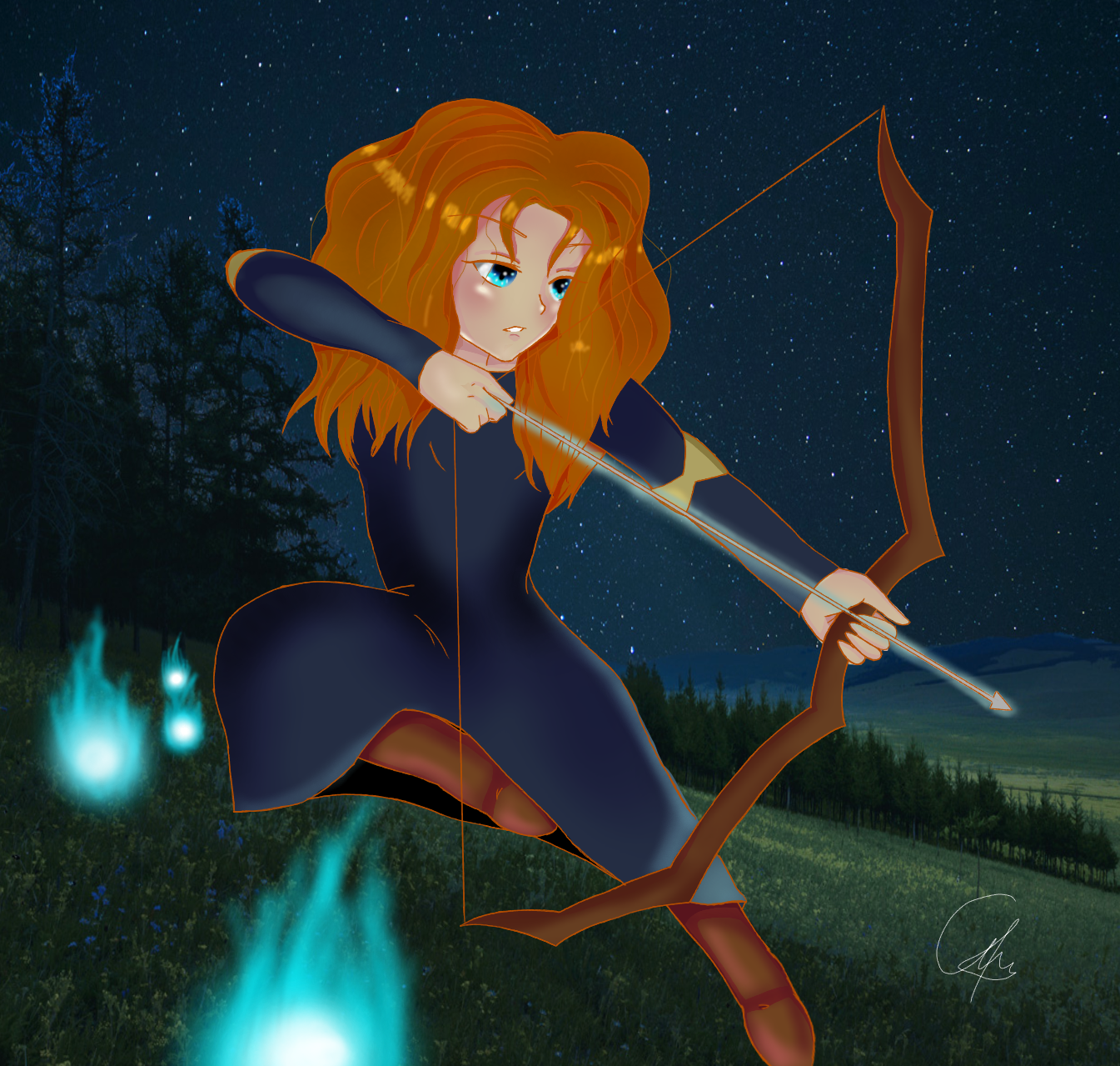 Brave-Merida - ibisPaint