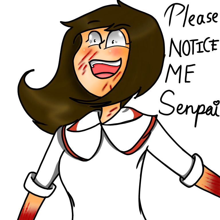 NOTICE ME SENPAI - ibisPaint
