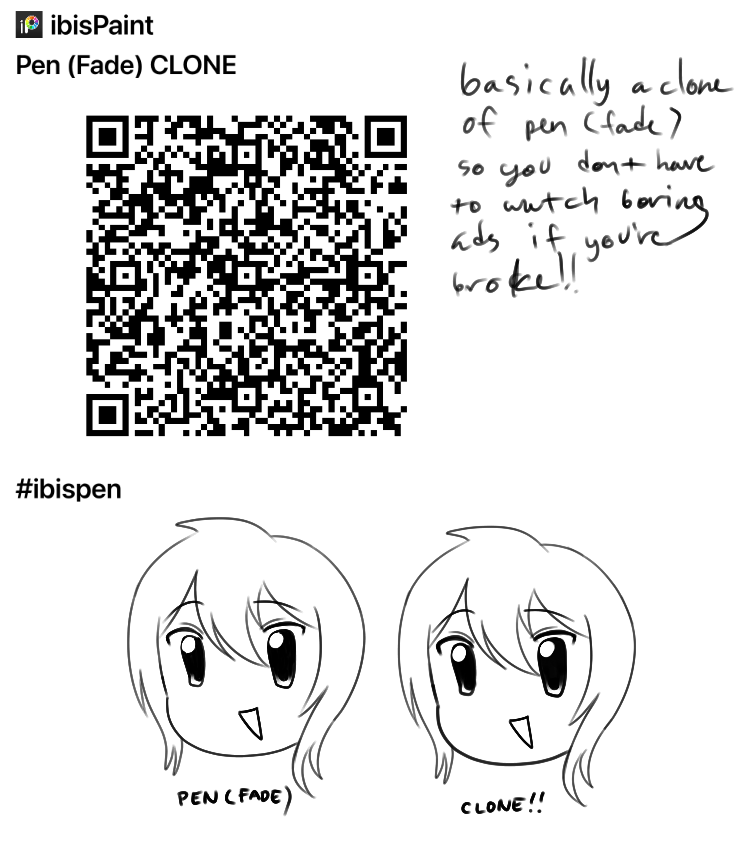 Pen (Fade) FREE CLONE! - ibisPaint