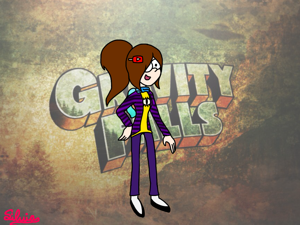 My OC in Gravity Falls - ibisPaint