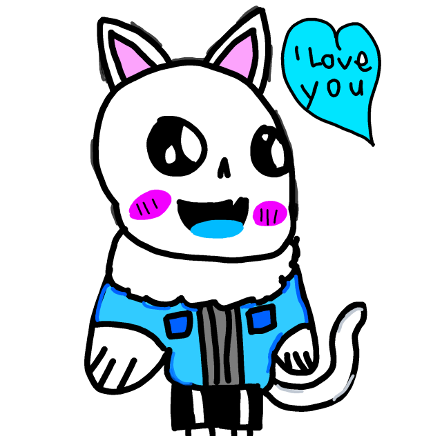 cat Sans cute - ibisPaint