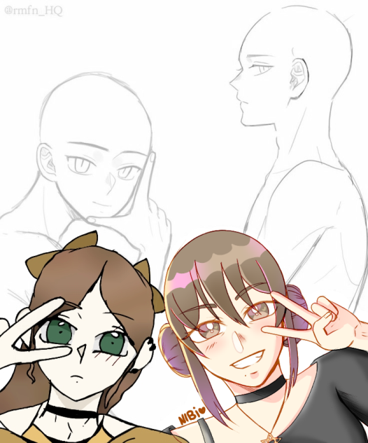 selfie collab~ - ibisPaint