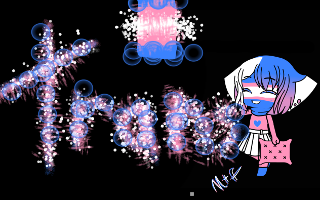 trans pride (mtf) - ibisPaint