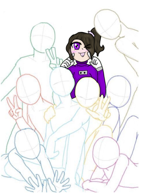 Among Us Colab - ibisPaint