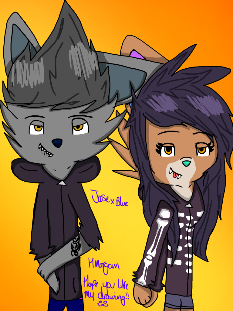 vampire wolves - ibisPaint