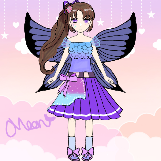 Drawing my Gacha OC - ibisPaint