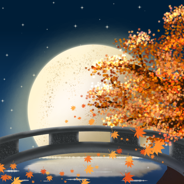 Autumn Night - ibisPaint