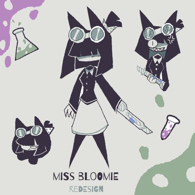 miss bloomie redesign - ibisPaint