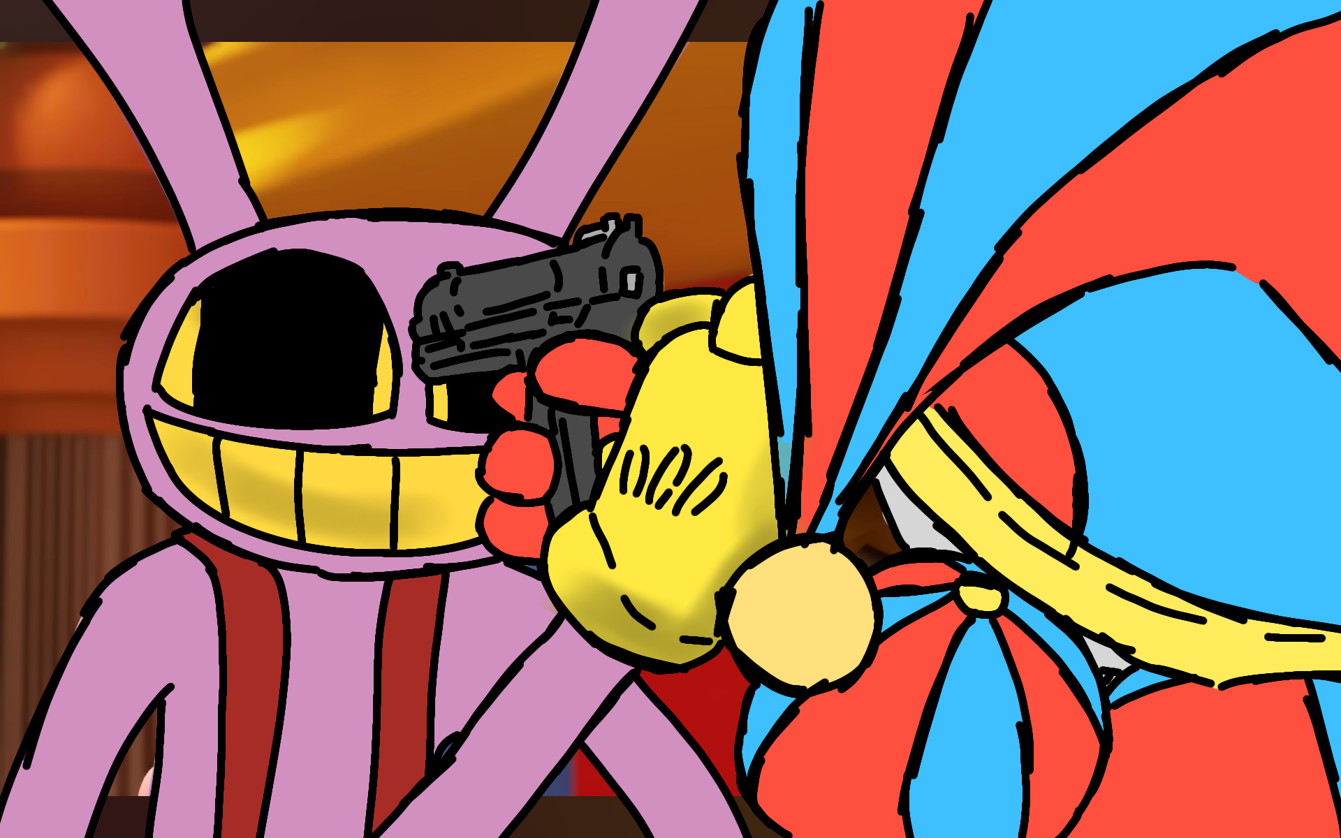 Xx-Shot me Pomni-xX - ibisPaint