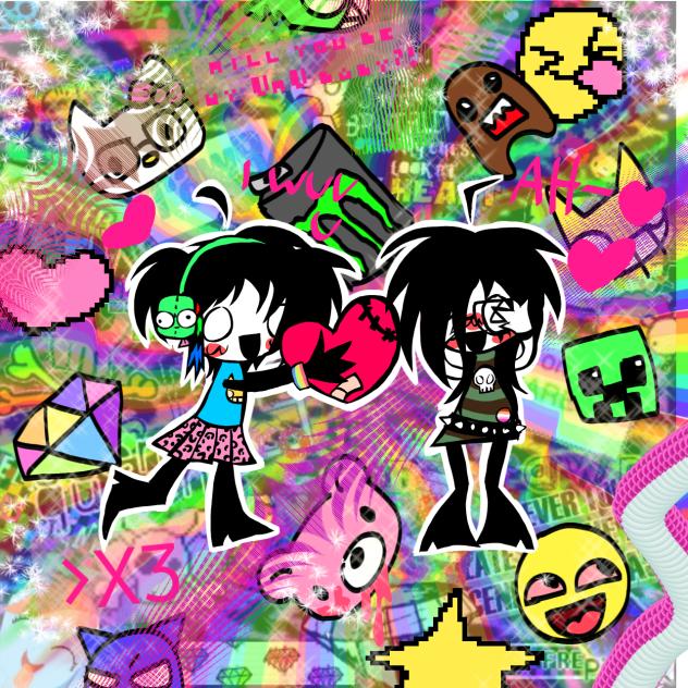 scene x emo - ibisPaint