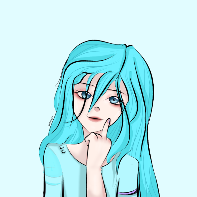 Garota gelo - ibisPaint