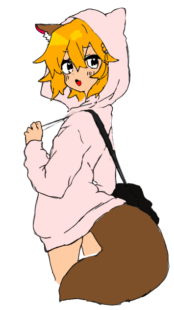 Girl cat - ibisPaint