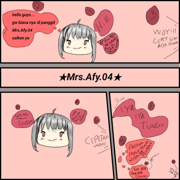 komik perkenalan Mrs_Afy_04 - ibisPaint